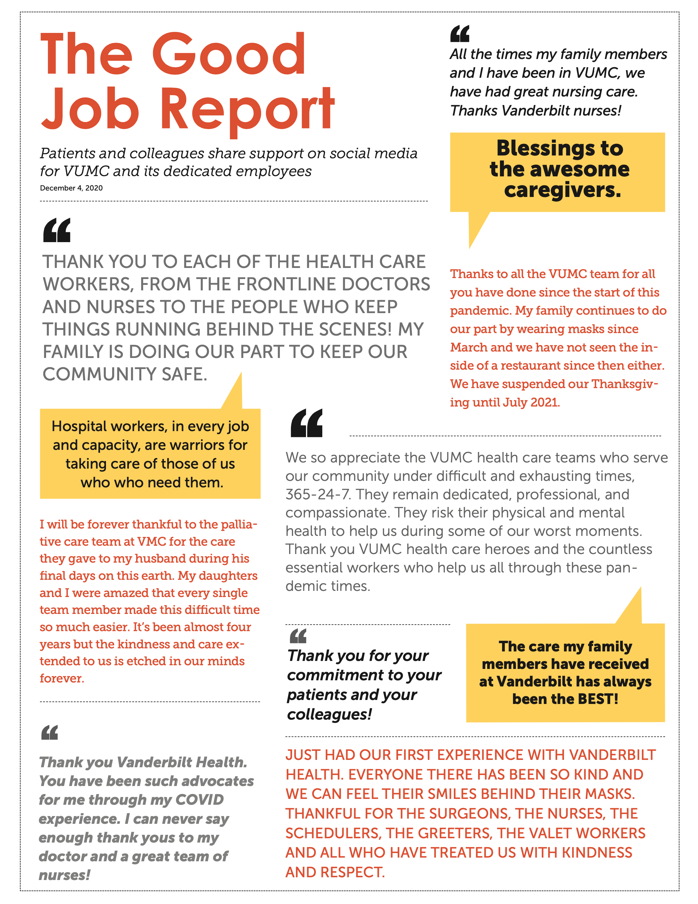 The Good Job Report | Coronavirus (COVID-19) Information