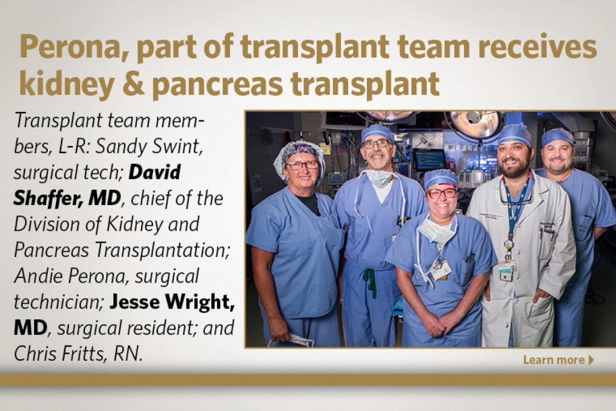 Patient Care | Division of Kidney & Pancreas Transplantation