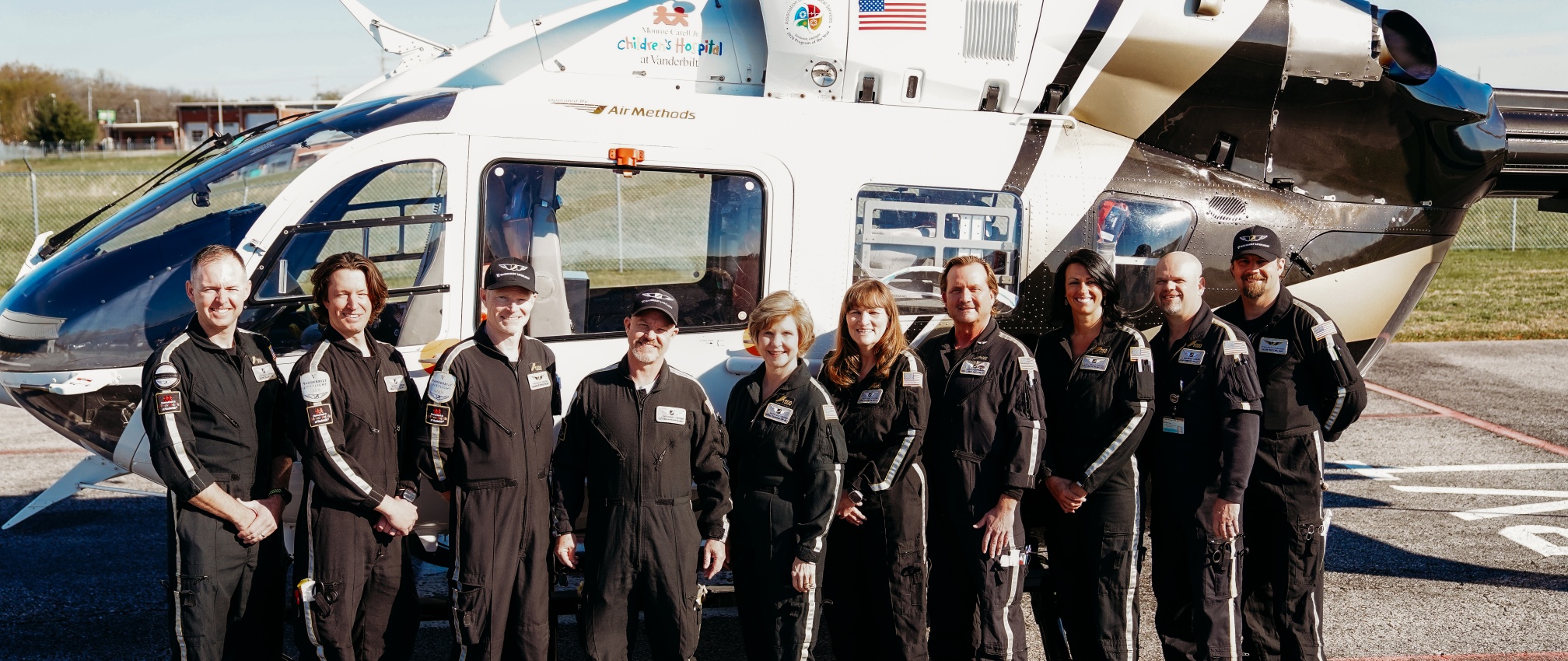 LifeFlight 3 (Clarksville) Crew | Vanderbilt LifeFlight