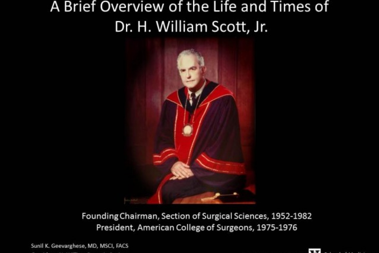 History | The H. William Scott, Jr. Society