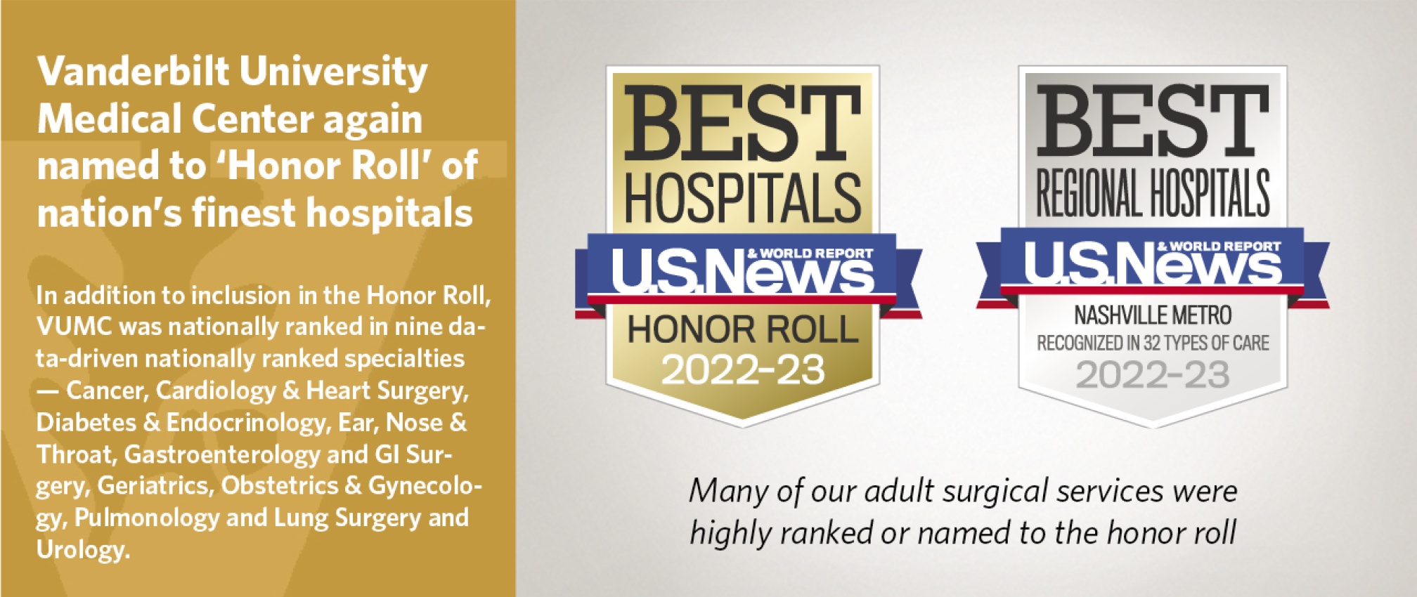 Vanderbilt, A Tradition in Excellence | Vanderbilt Section of Surgical ...