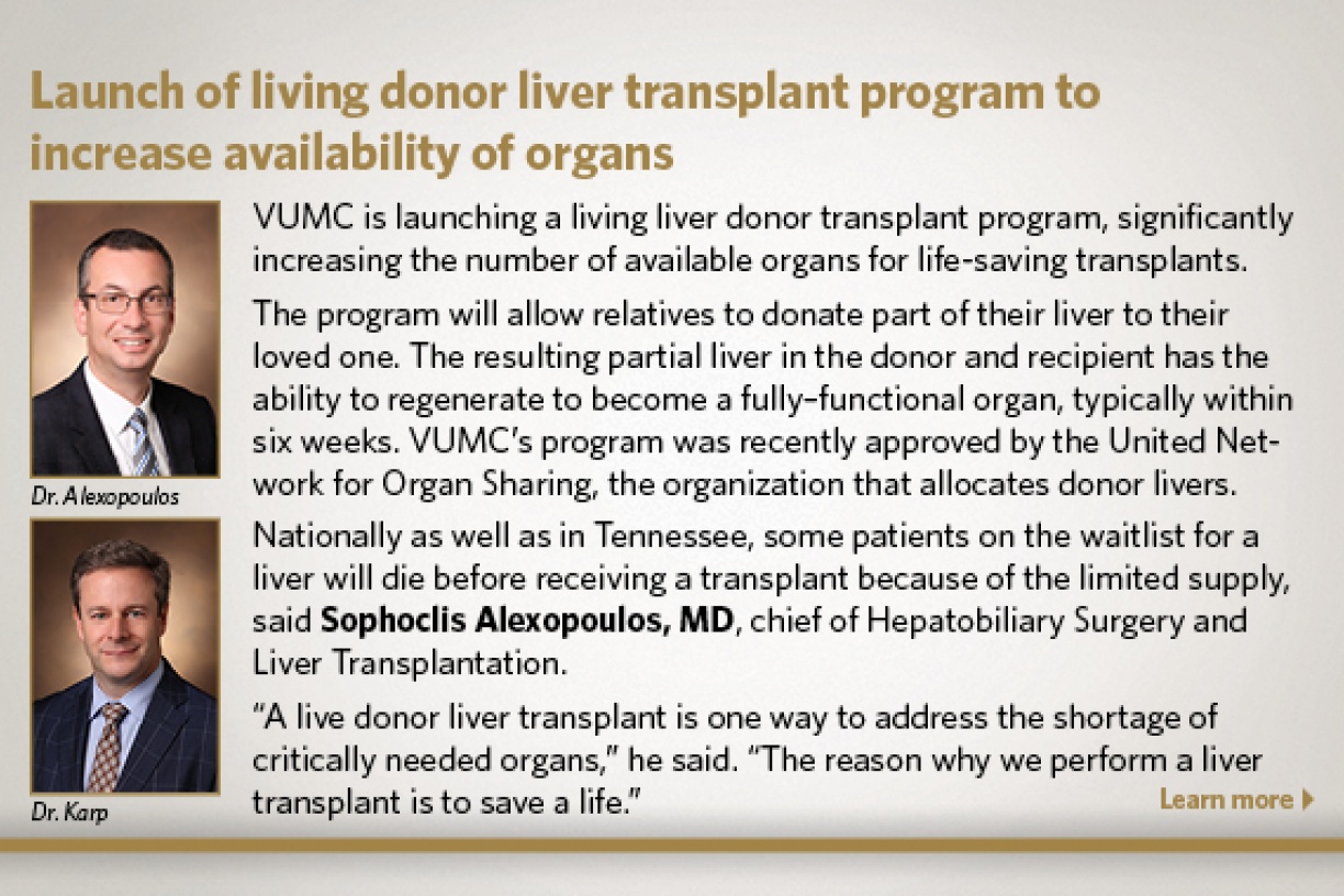 News & Innovations | VUMC ASTS Transplant and Hepatobiliary Surgery ...