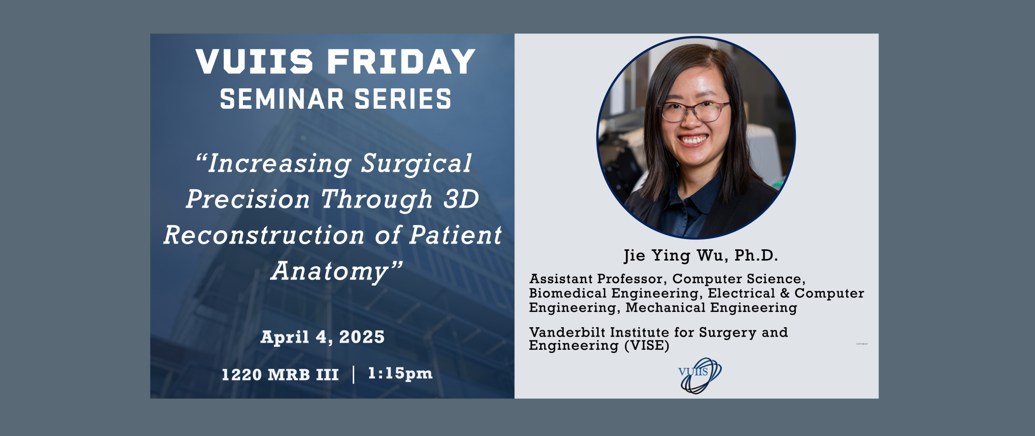 Welcome | Vanderbilt University Institute of Imaging Science